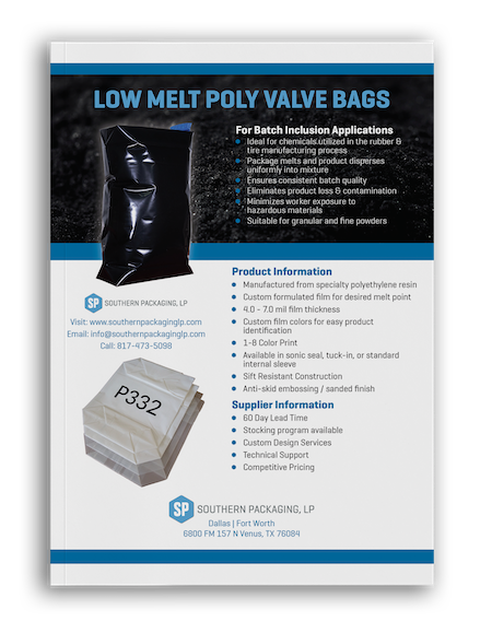 Low Melt Poly Valve Bags Brochure | Southern Packaging, LP