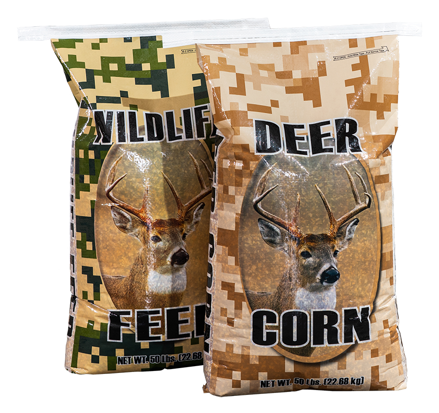 Animal Feed Packaging Bags | Deer Corn & Wildlife Feed