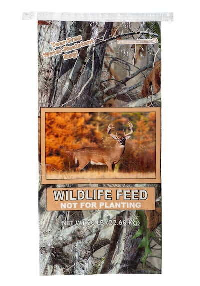 Animal Feed Packaging Bags | Deer Corn & Wildlife Feed