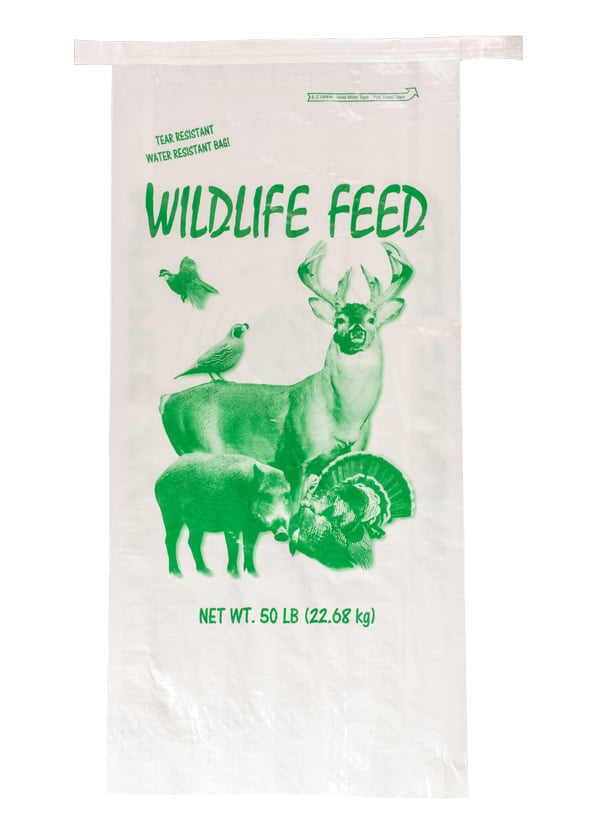 Animal Feed Packaging Bags | Deer Corn & Wildlife Feed